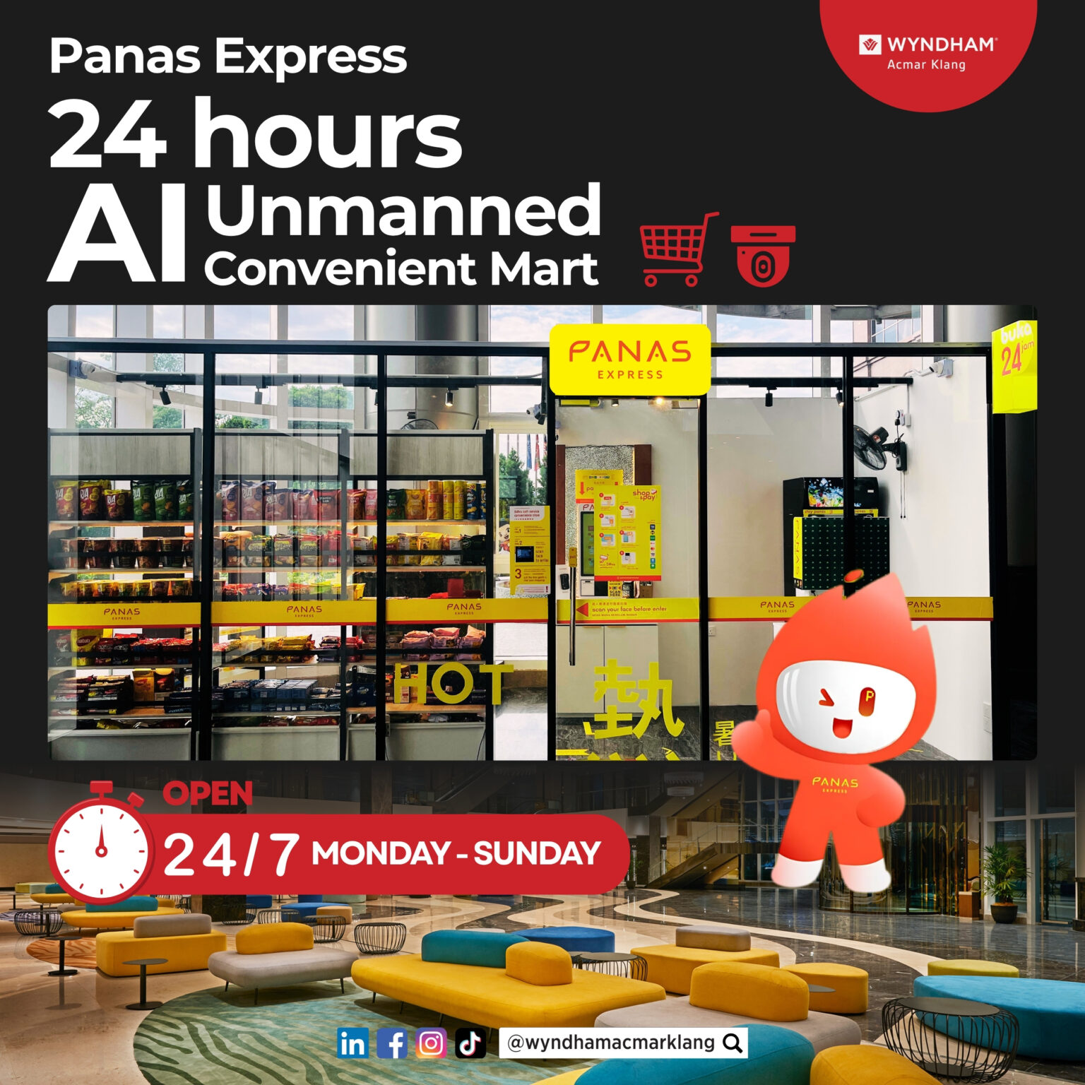 Anytime Essentials, Just Steps Away: Discover Panas Express at Wyndham ...